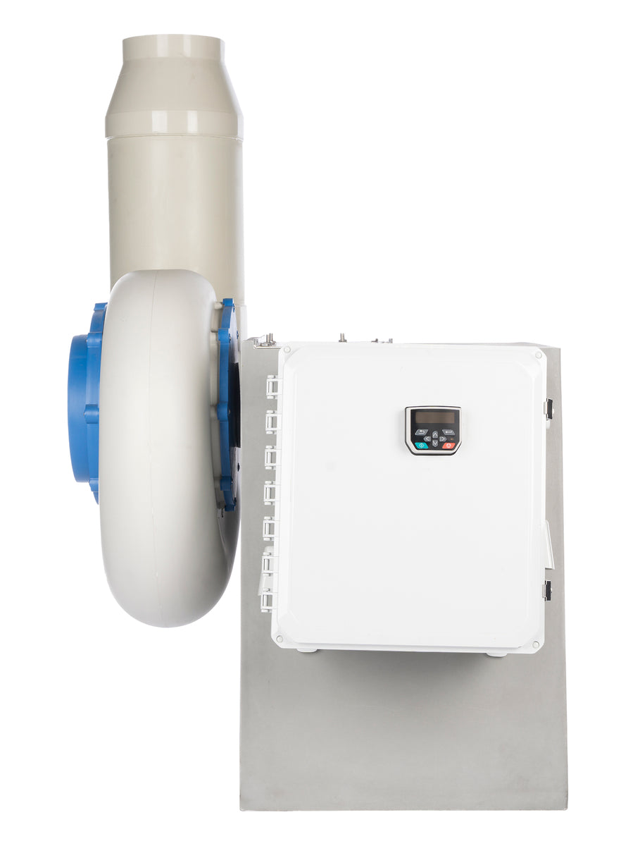 Plastec 25 Direct Drive Forward Curve Polypropylene Blower